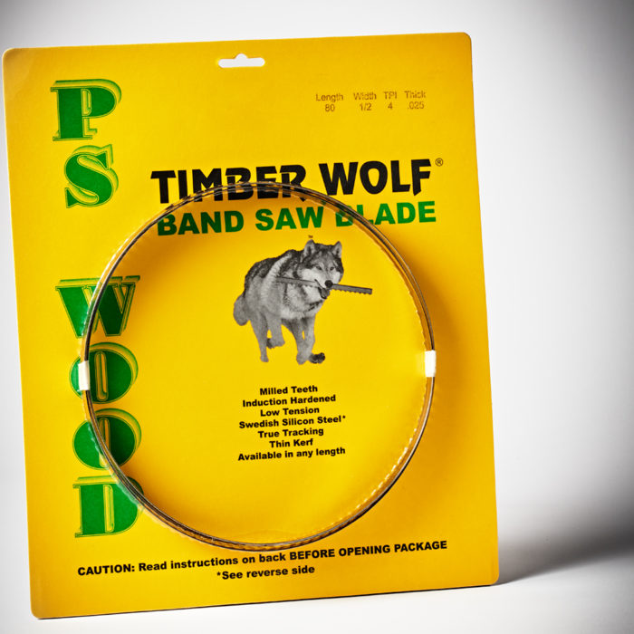 Timber Wolf Bandsaw Blade 80” 1/2” 4TPI PC Series | The Woodsmith Store