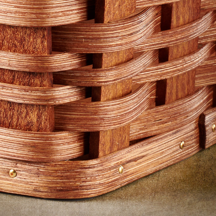 Amish Handmade Basket – Natural Napkin Basket | The Woodsmith Store