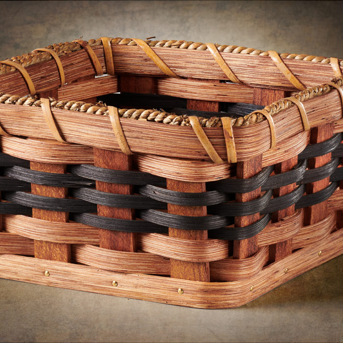 Amish Handmade Basket – Cocktail Napkin Holder | The Woodsmith Store