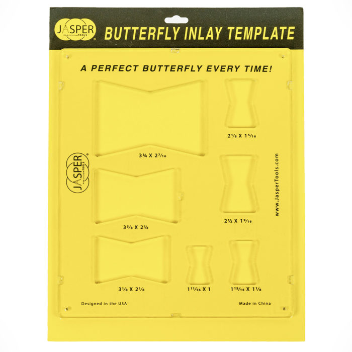Jasper Butterfly Inlay Template | The Woodsmith Store