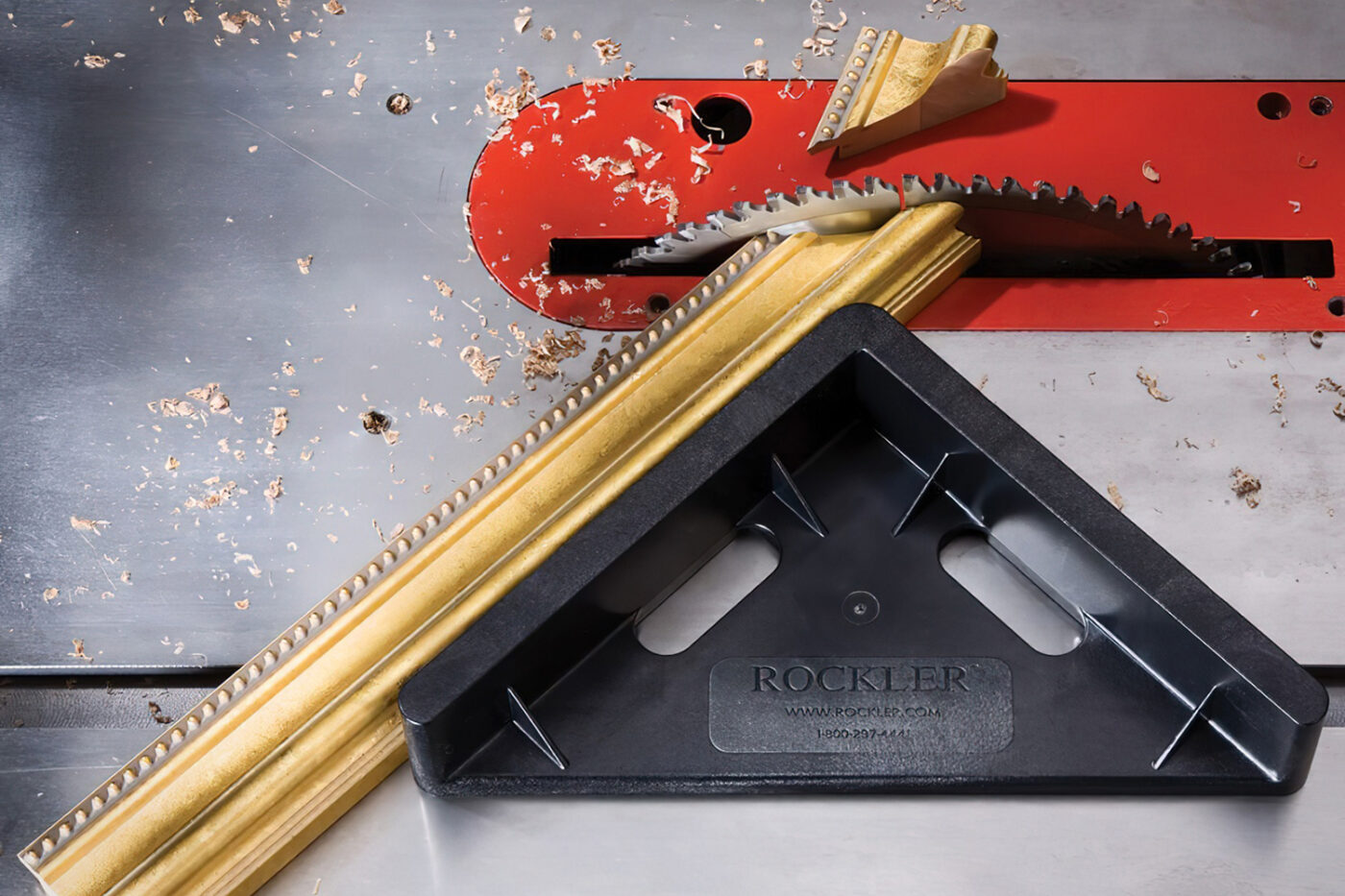 Rockler 45 Degree Miter Sled | The Woodsmith Store
