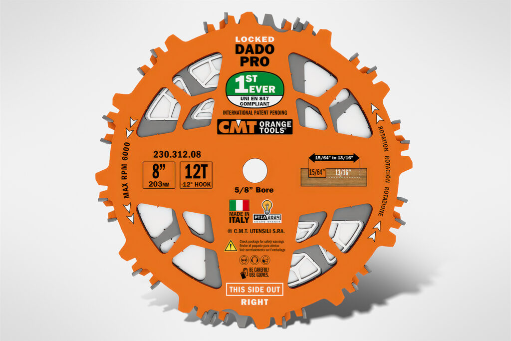 CMT 8” Locked Dado Pro Set | The Woodsmith Store