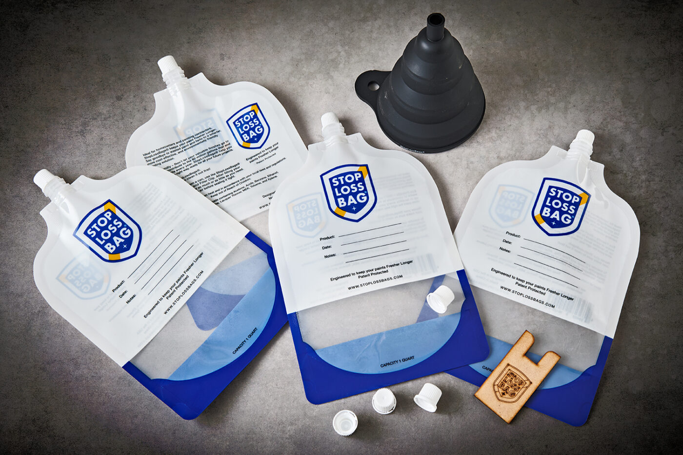 StopLossBags Finish Storage Bag Kit | The Woodsmith Store